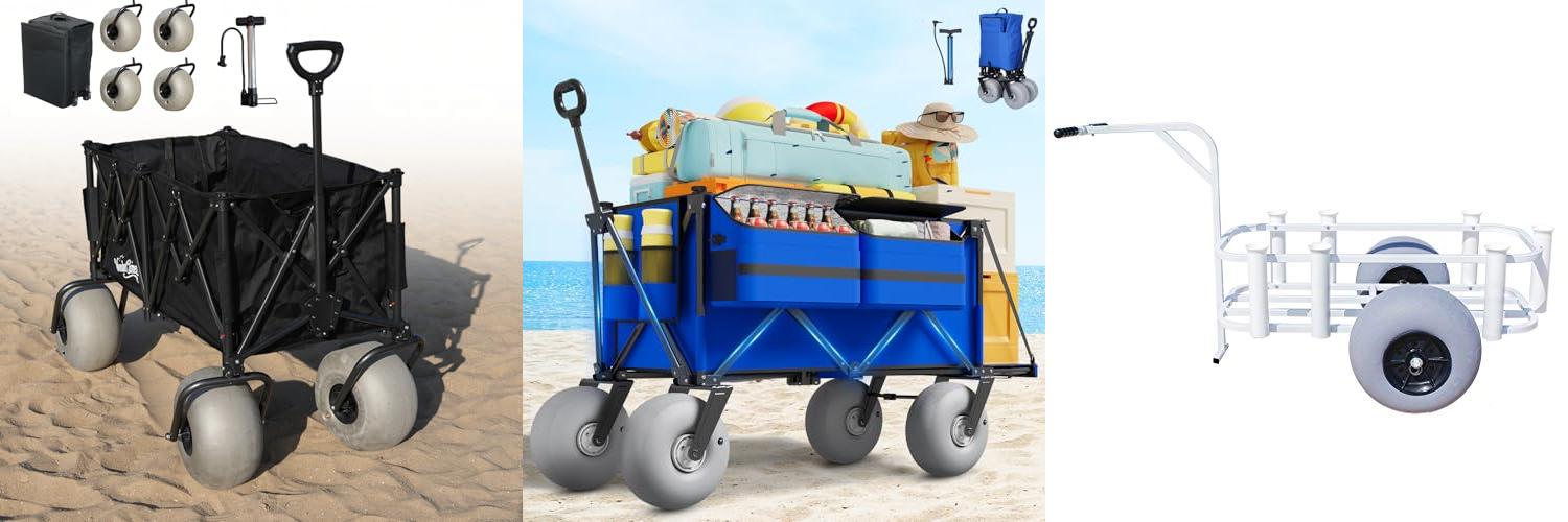 Which Is The Best Beach Carts With Balloon Wheels in 2025