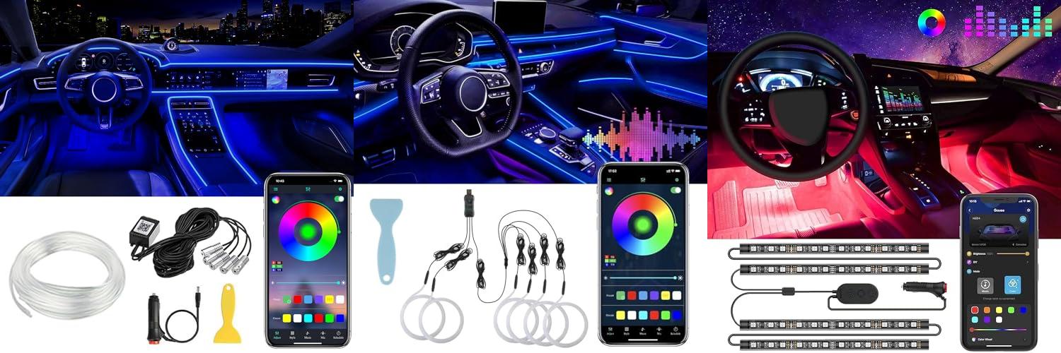 Top 5 Car Ambient Lighting Kits: Transform Your Car's Interior!