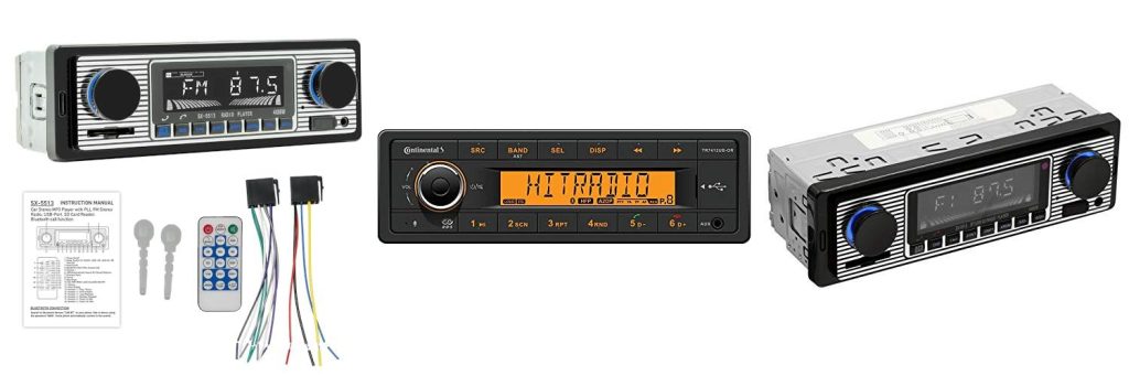 Top 5 Vintage Car Radios: Reviews & Buying Guide for Classics