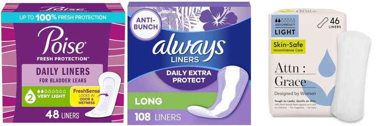 Top 5 Panty Liners for Incontinence: Your Guide